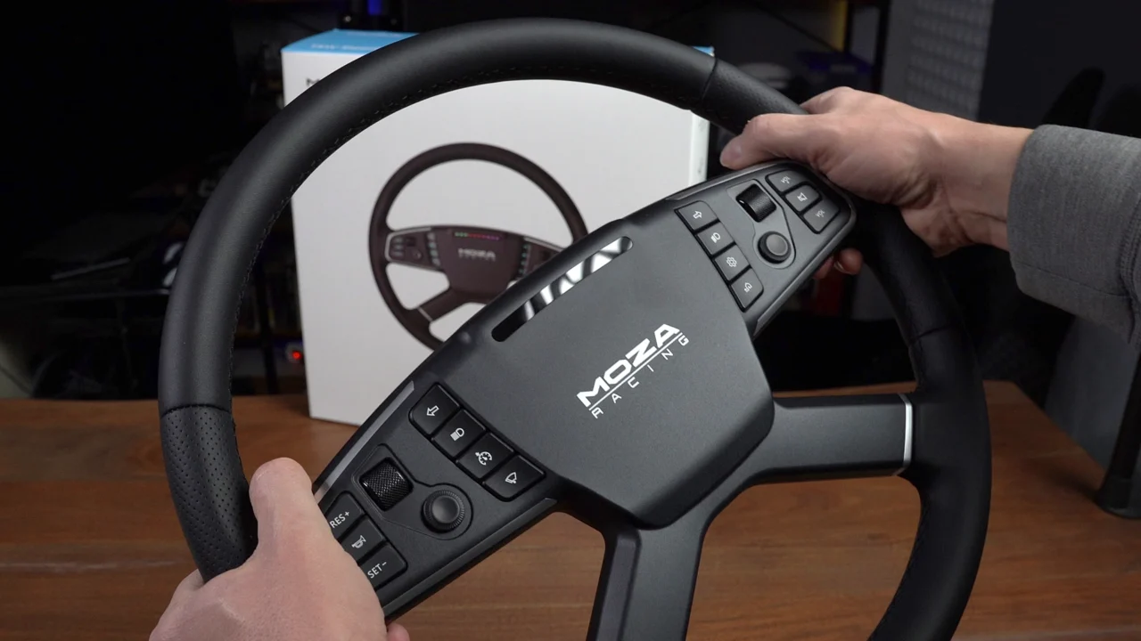 Moza TSW Truck Wheel im Test - Sim Racing Lenkrad